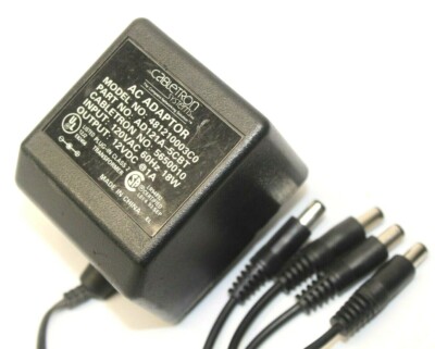 Cabletron Systems 481210003C0 Class 2 Transformer AC Adapter Output DC ...
