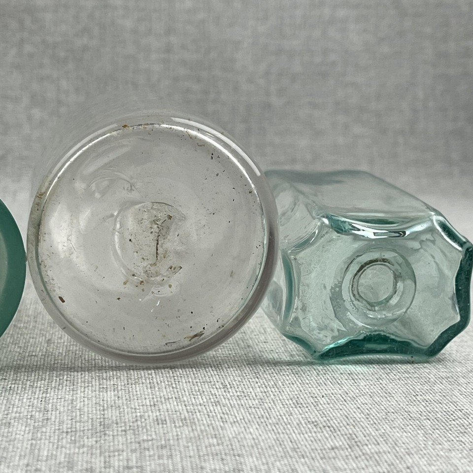 Pontiled Apothecary Bottles Open Pontil Medicinal Bottles - Lot of 4 | eBay