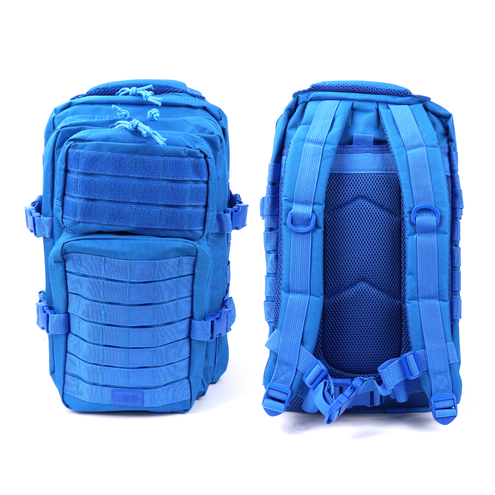 Osage River Fishing Backpack, Tackle and Rod Storage, Electric Eel Blue ...