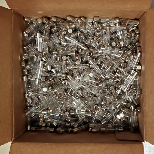 (20 pcs) 3AG 7A Littelfuse Fuses, 250V, 7 Amp, Fast Acting Glass, NOB ...