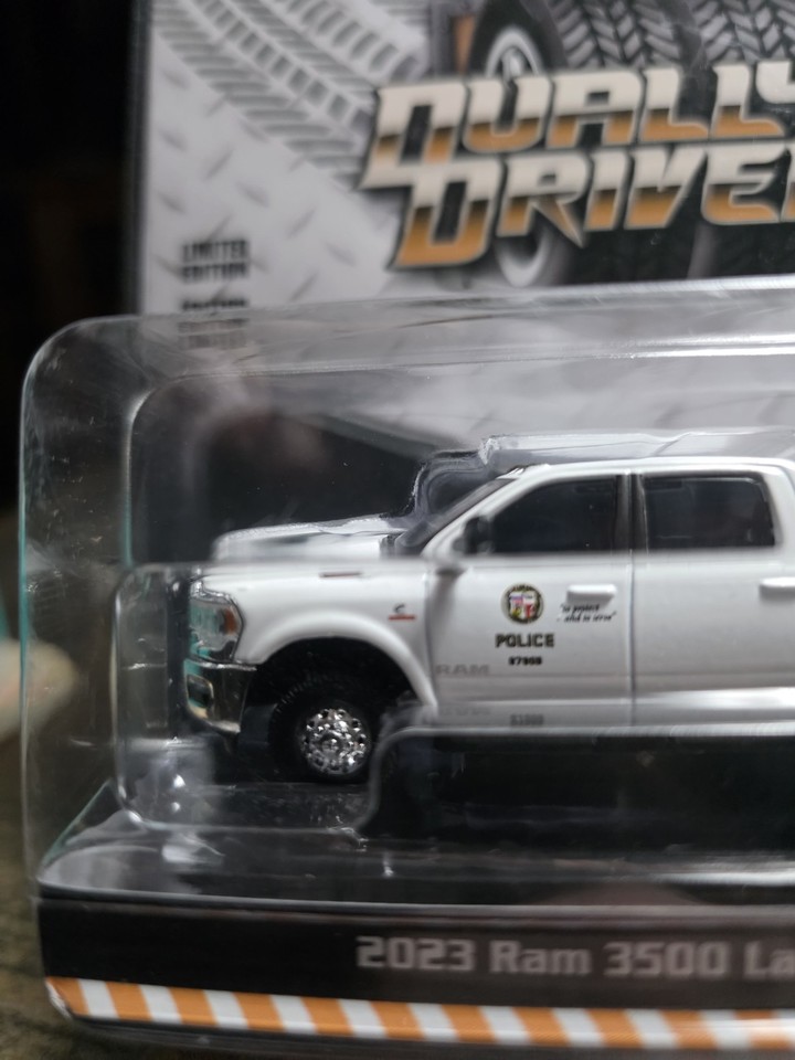Greenlight Dually Drivers 2023 Ram 3500 Laramie dually pickup LAPD ...