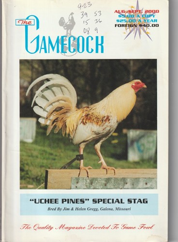 The Gamecock, The Quality Magazine Devoted to Game Fowl, Aug/Sep Issue ...