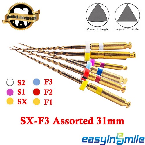 Dental Endo Rotary Files X-Pro Gold Taper Root Canal Endodontic Files ...
