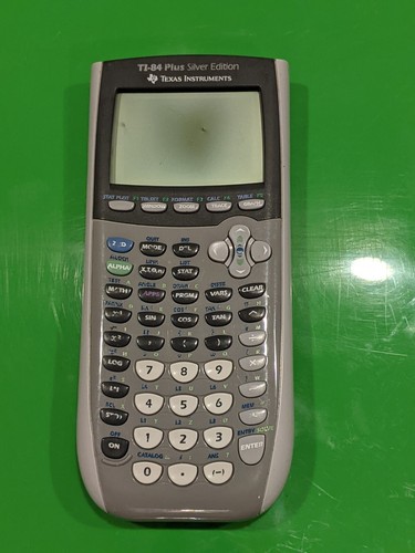 Texas Instruments Ti-84 Plus Silver Edition Graphing Calculator | eBay