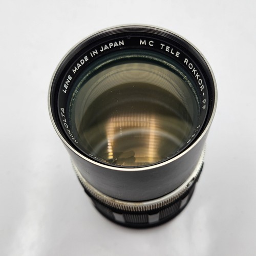 Minolta MC 135mm F2.8 Telephoto Tele Rokkor-PF Lens for MD Mount SLR ...