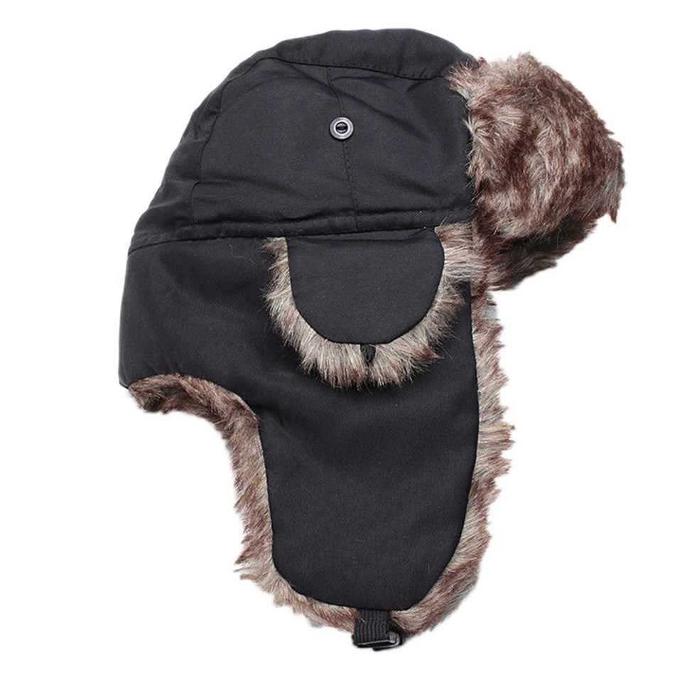 Ushanka Unisex Versatility Fashion Hat Solid Color | eBay