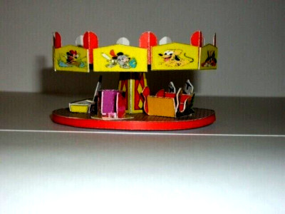 HO Scale Carnival Fair Ride Disney Kiddie Ride New! with LEDs U-Build ...