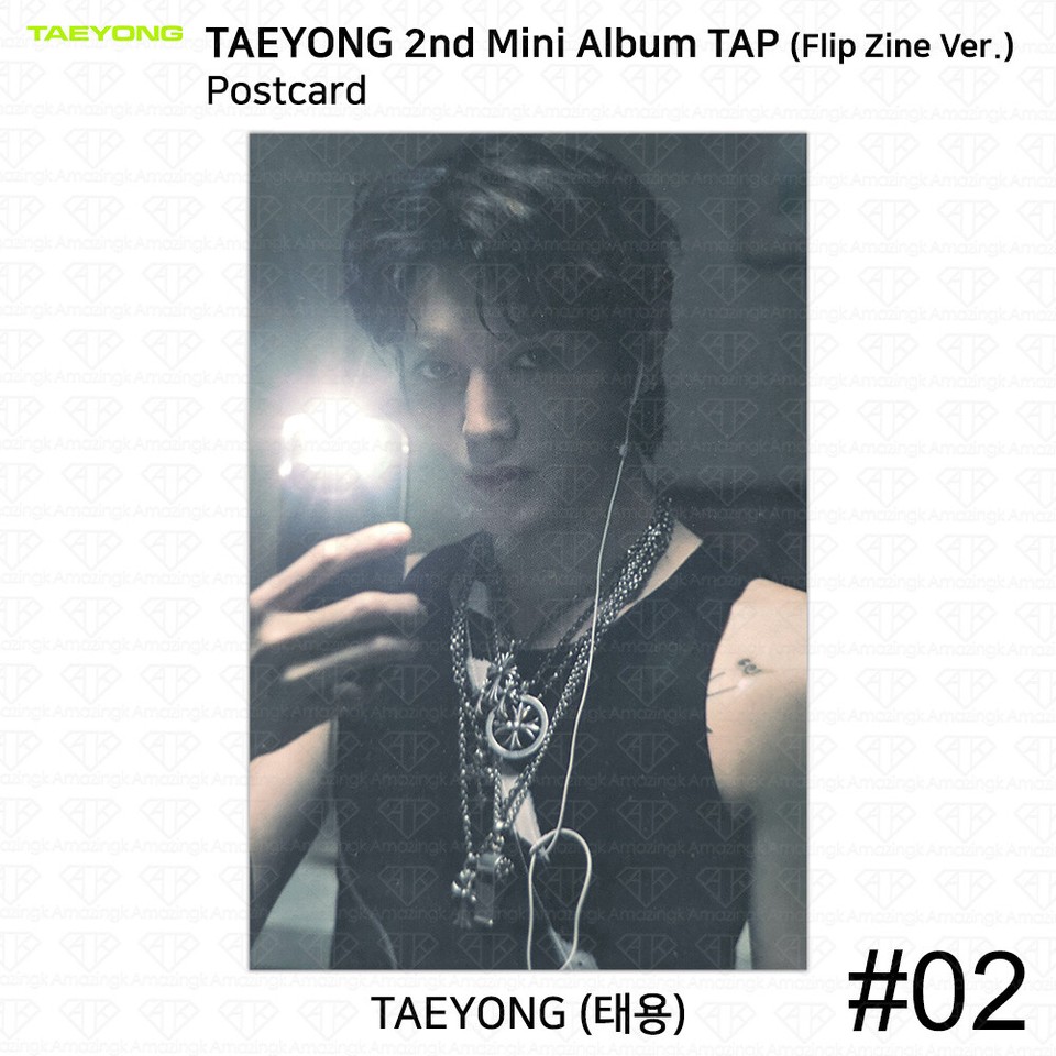NCT TAEYONG 2nd Mini Album TAP POB Official Photocard Hidden Card ...