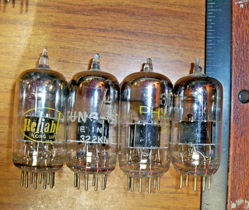 4 Strong Assorted 6BZ7 Tubes - As Pictured | eBay