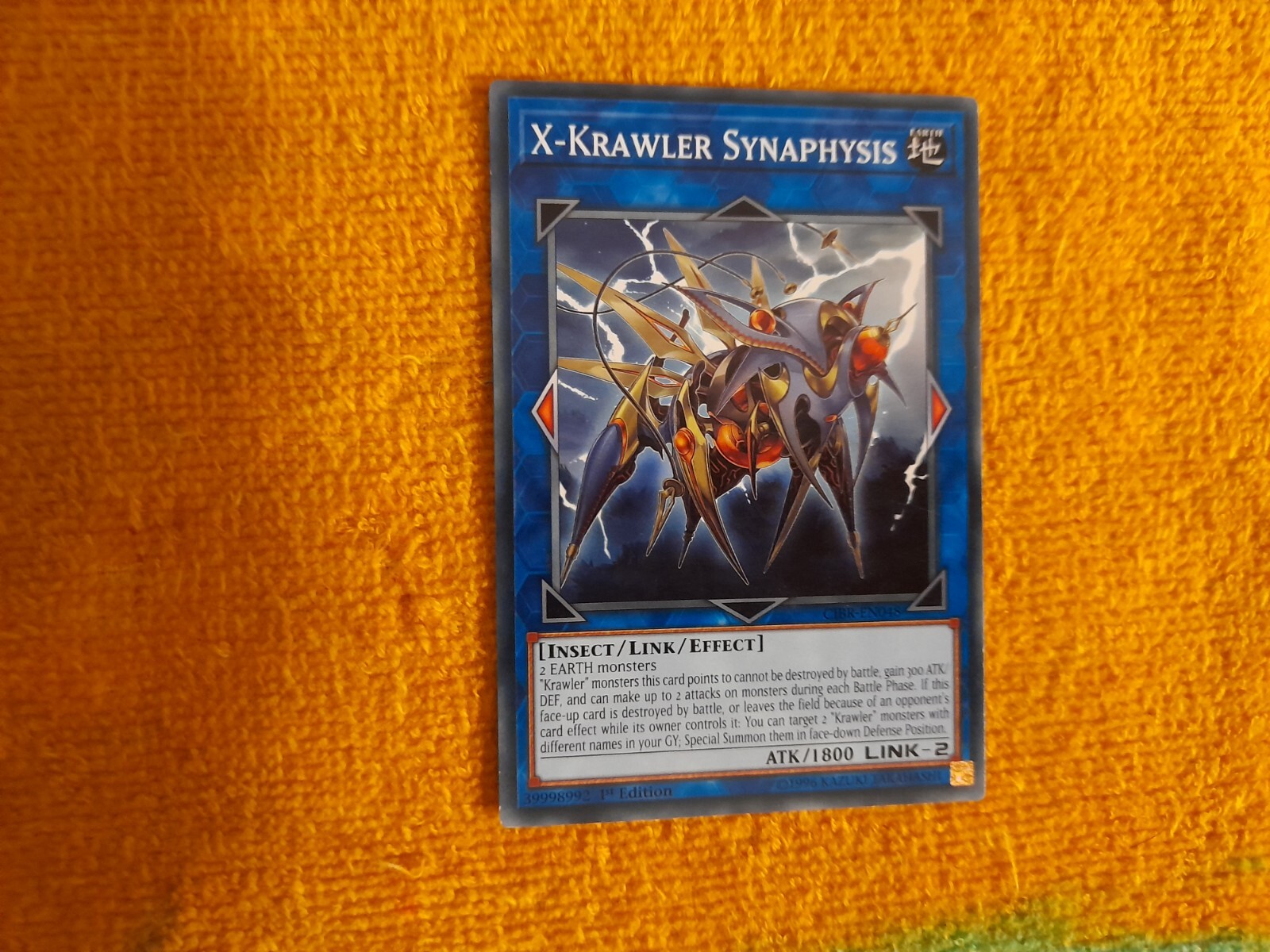 Yu-Gi-Oh! X-Krawler Synaphysis Common Card CIBR-EN048 | eBay