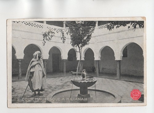 Algérie - Cour mauresque à MILIANAH - Collection Biscuits Olibet (J850 ...