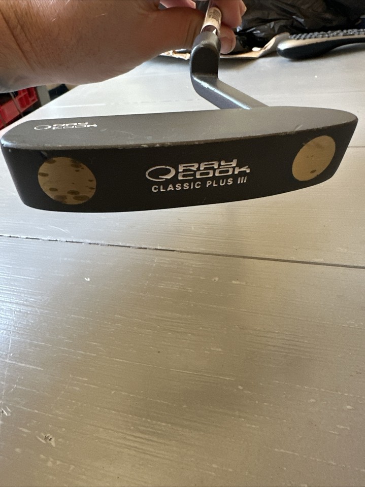 Ray Cook Classic Plus III Blade 35" Putter Steel Golf Club RH | eBay