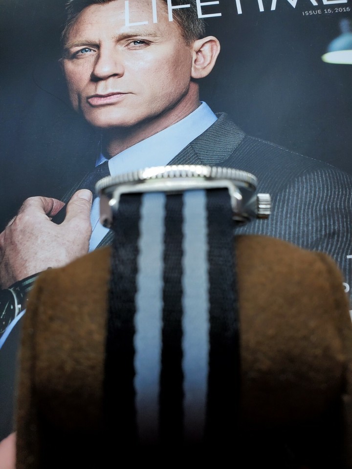 Ω OMEGA Seamaster James Bond 007 RAF Premium Ballistic Military watch ...