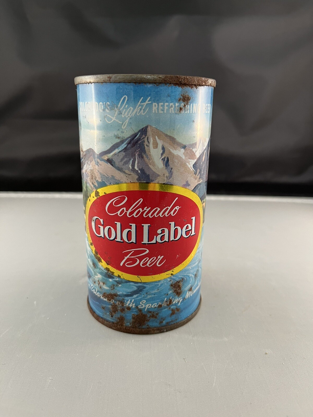 Vintage Colorado Gold Label 12oz Steel Beer Can - Walter Brewing Co ...