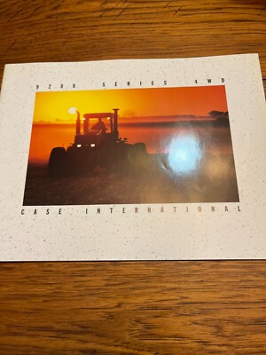 Case International 9210 9230 9240 9250 9260 9270 9280 Tractor Brochure ...