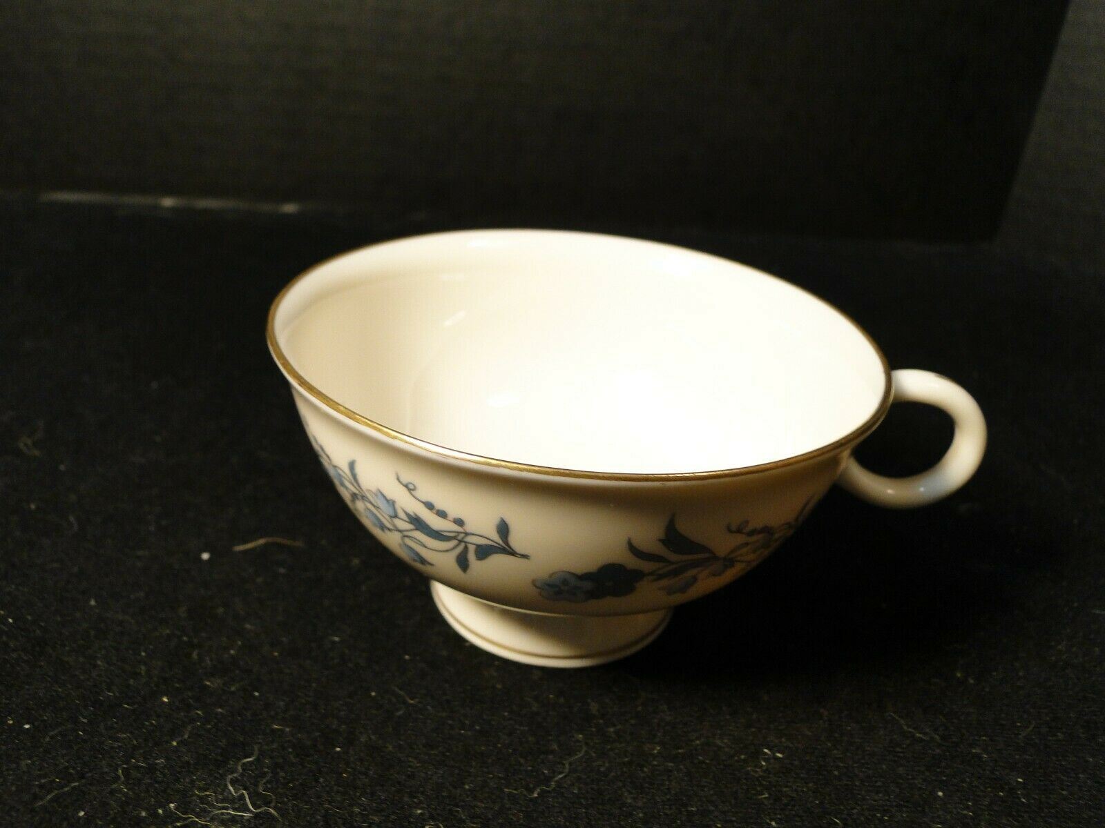 Theodore Haviland NY Clinton Tea Cup Saucer Sets Blue Flowers 2 ...