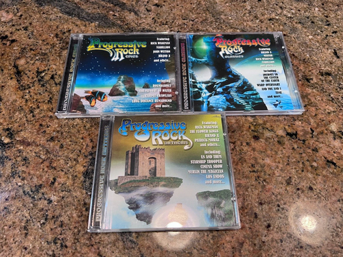 3 CD's Progressive Rock Epics Anthems, Classics by Various Artists , St ...