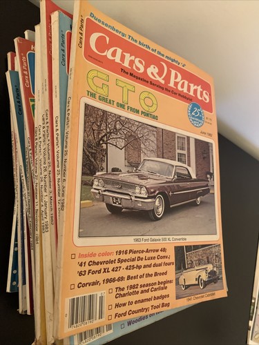 Vintage Lot Of 19 Cars & Parts Magazine 1980s A-23 | eBay