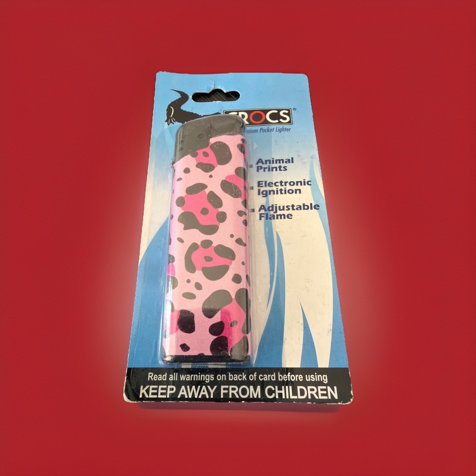 Crocs Premium Pocket Animal Tiger Print Lighter | eBay