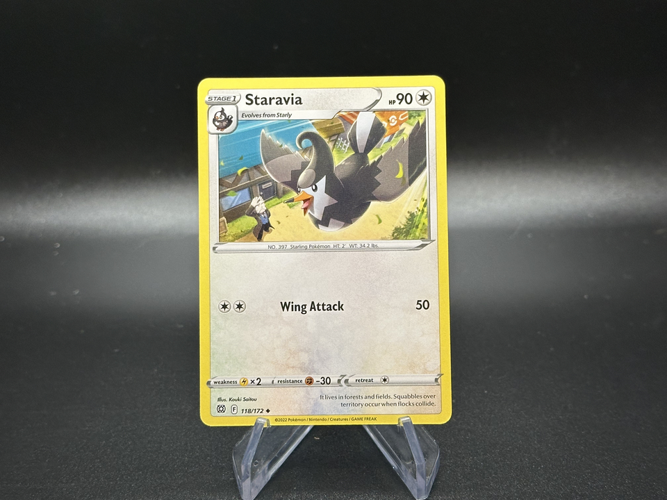 Staravia - 118/172 Brilliant Stars - Pokémon TCG | eBay