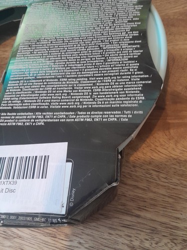 Tron Legacy IDENTITY SAM FLYNN'S DISC Hasbro Nintendo Ds Disney Spin ...