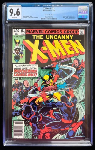 X-Men #133 CGC 9.6 (1980) 1st Solo Wolverine Hellfire Club App * WHITE ...