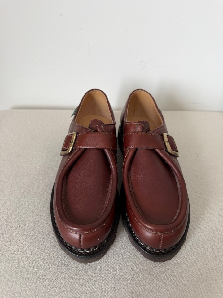 Paraboot Michael Bride Marche II - Size 40.5 - Brown Leather - Made in ...