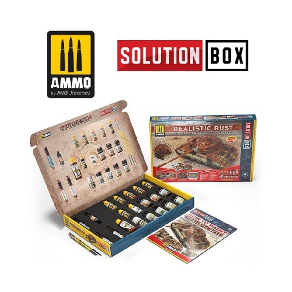 AMMO Solution Box Realistic Rust New | eBay