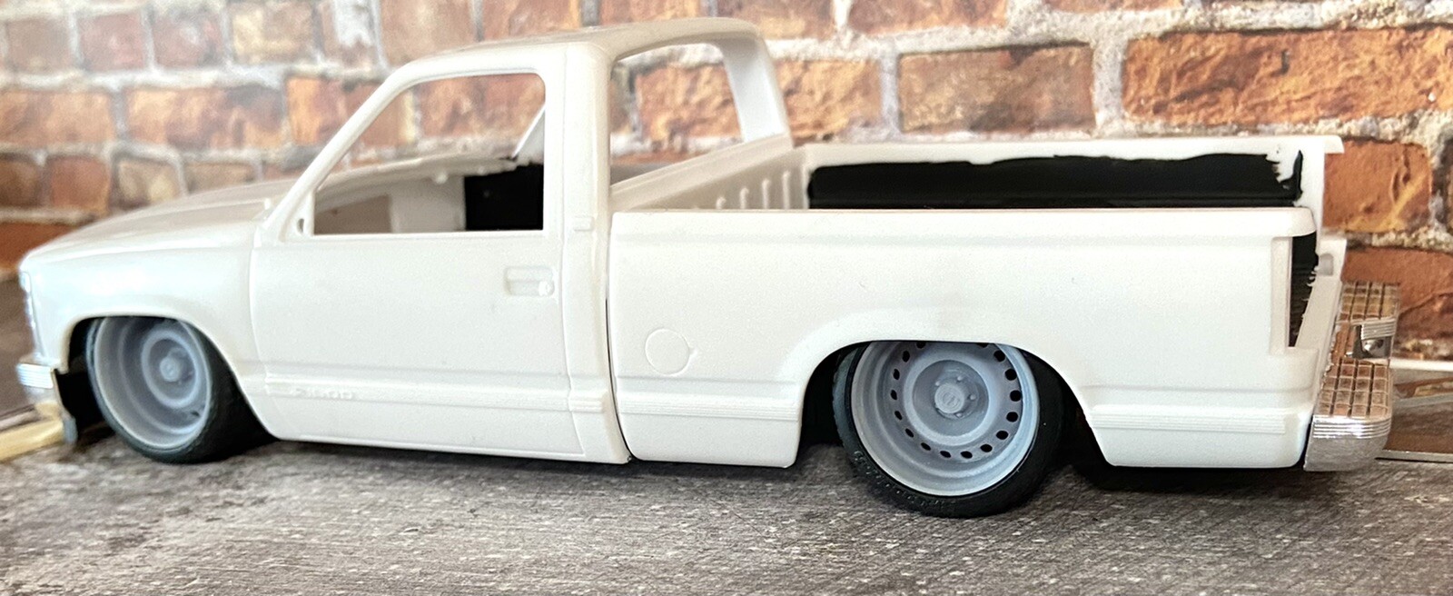 Resin 20 Inch “Truck Steelies” Model car Wheels/Tires 1/24 1/25 scale ...