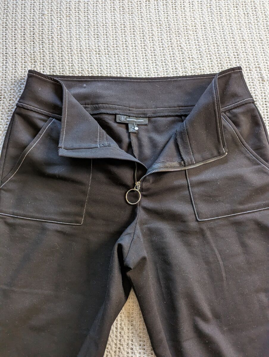 INC International Concepts Women's Size 10 Exposed Zipper INC International Concepts Women's Size 10 Exposed Zipper