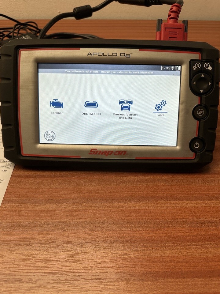snap on Apollo D8 diagnostic scanner | eBay