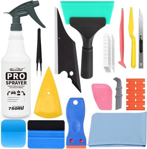 Window Film Application Kit Car Tint Installation Tools with Spray ...