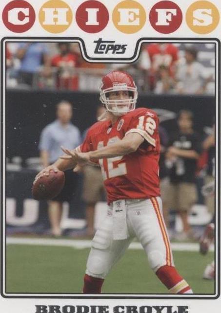 2008 Topps - Brodie Croyle #15 for sale online | eBay