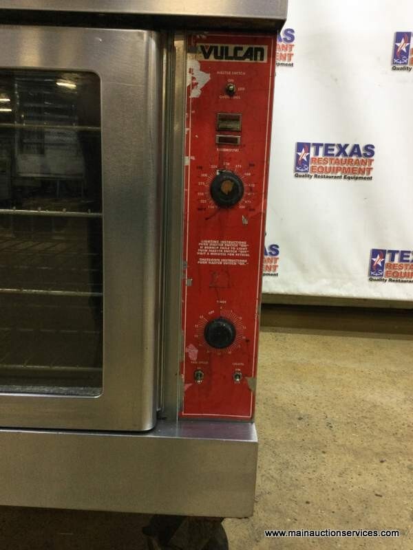 Vulcan Double Stack Convection Oven Model Vc4gd In Natural Vulcan Gas