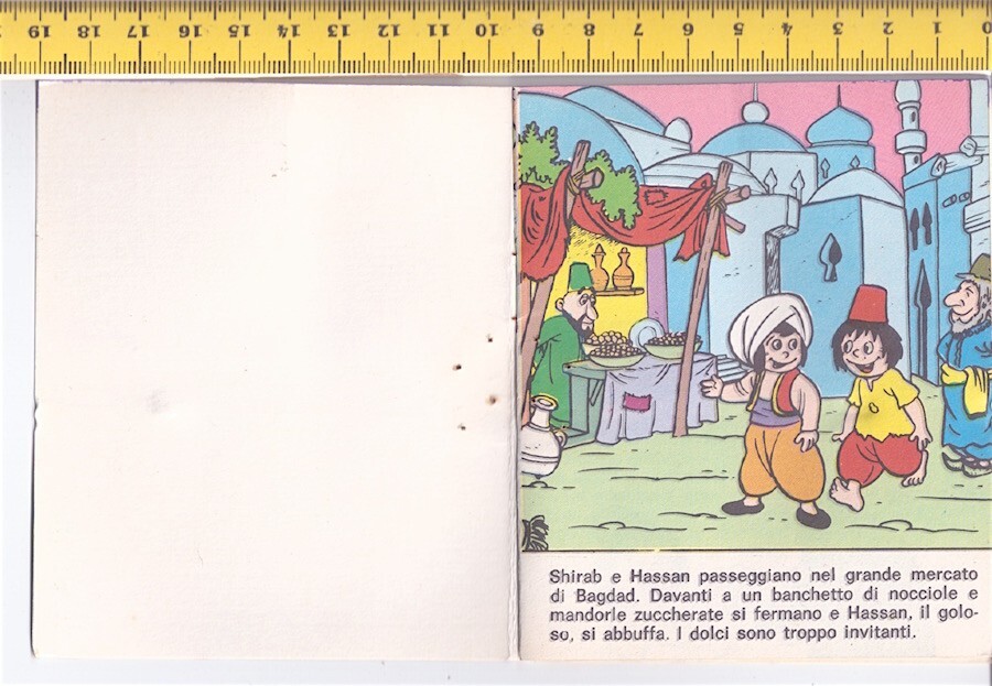 SHIRAB il ragazzo di Bagdad 1980 アラビアンナイト シンドバットの冒険 minibook italy ...