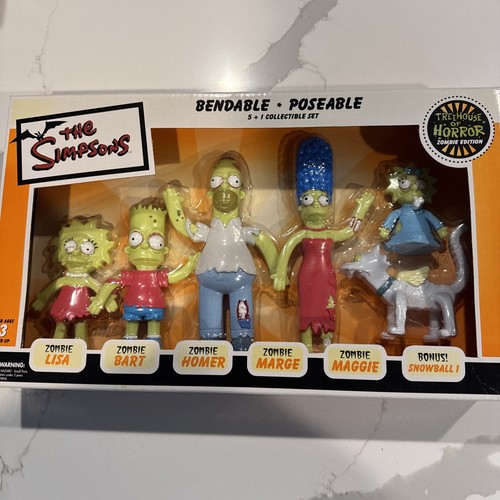 The Simpsons Bendable Possible Figures Treehouse Of Horror Zombie ...