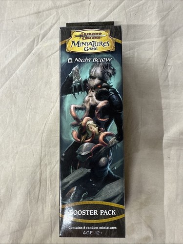 Dungeons & Dragons Night Below Miniatures Expansion New Booster Pack D ...