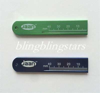1 Pc Dental Endodontic Root Canal Measurement Ruler Measure Scale Blue ...