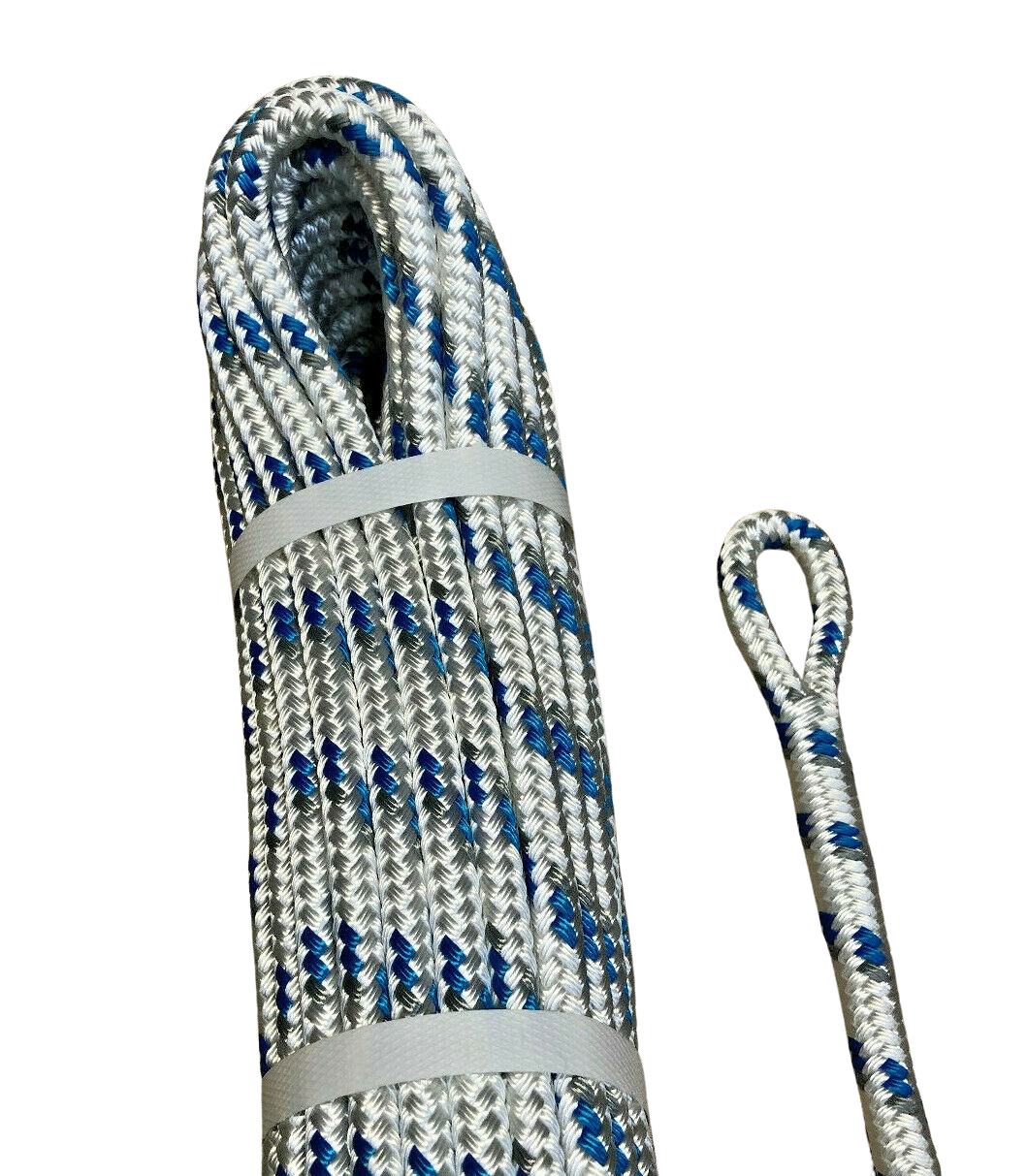 10mm Braid On Braid Halyard With Splice Various Lengths Shoreline Ropes ...