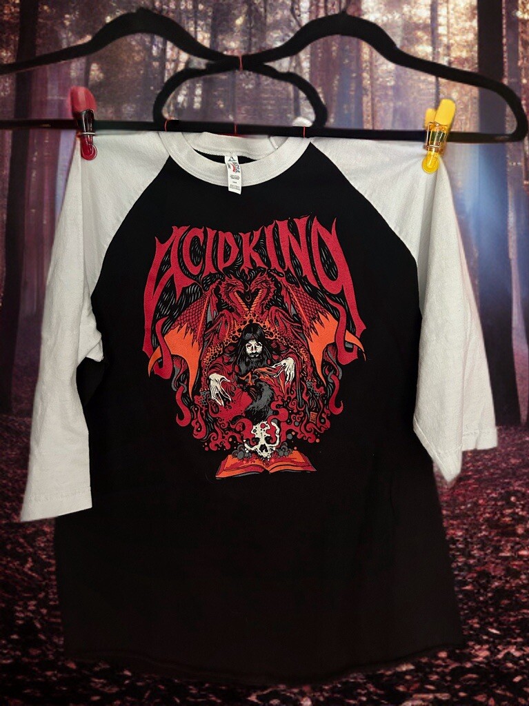 RARE Vintage Acid King American Stoner Long sleeve TS… - Gem