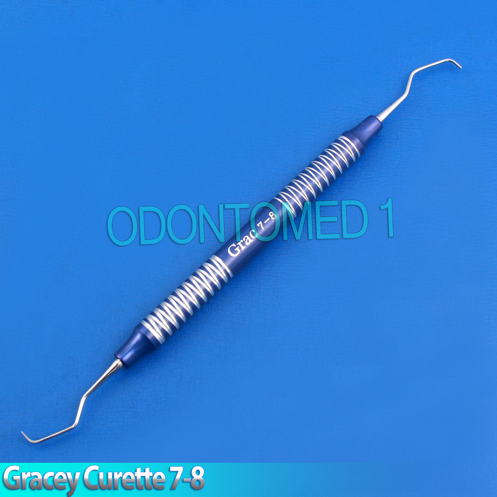 Gracey Curettes 7/8 Periodontal Dental Scalers Color Handle Blue | eBay