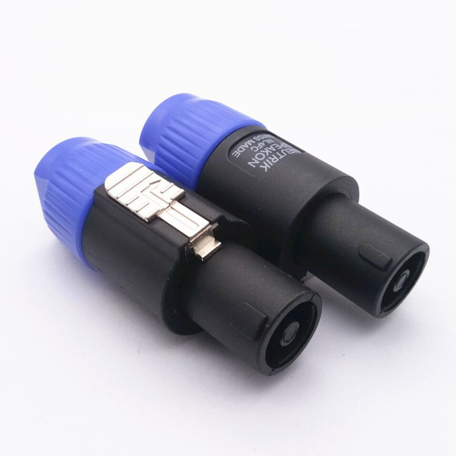 10x Speakon Lautsprecher Stecker Schraubbar Boxen Speaker Kabelstecker ...