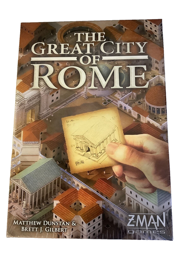 The Great City of Rome Z-Man Board Game Night Build Roman Playing Cards ...
