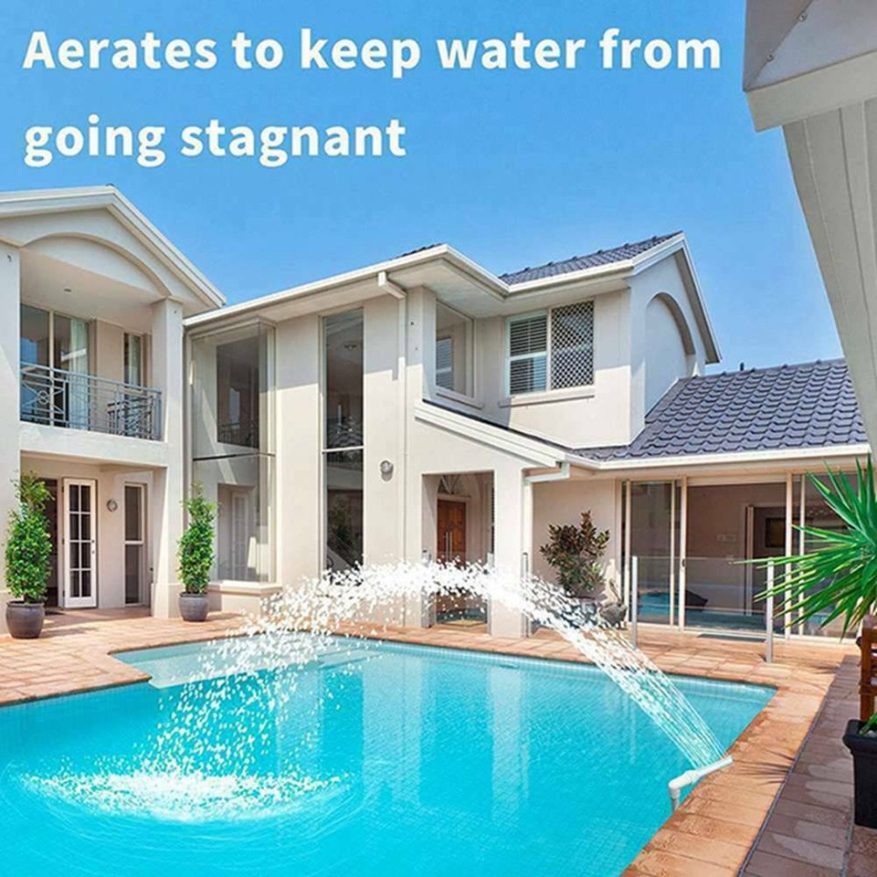 Pool Waterfall Fountain Head Above Ground Swimming Pool Return Inlet ...