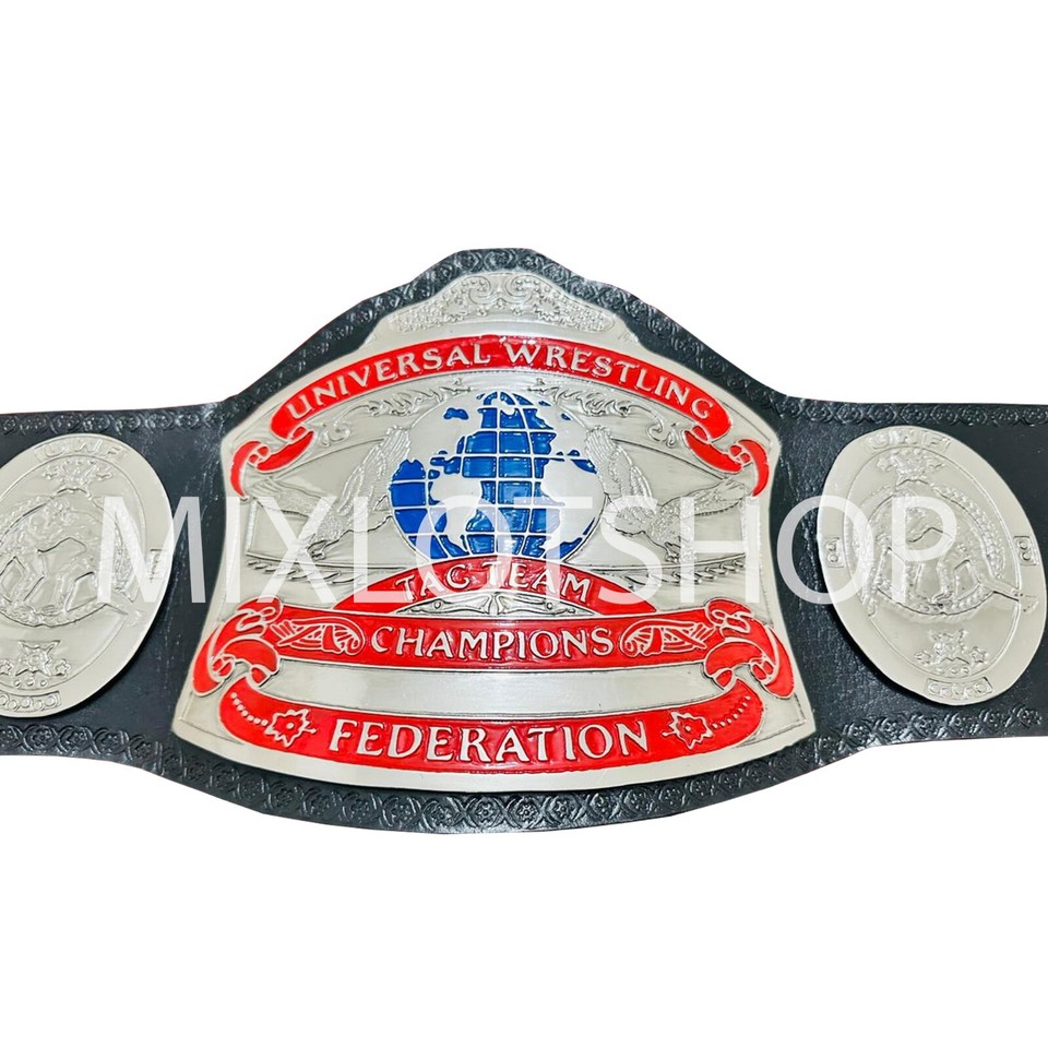 UWF Universal Wrestling Federation Tag Team Championship Title Belt | eBay