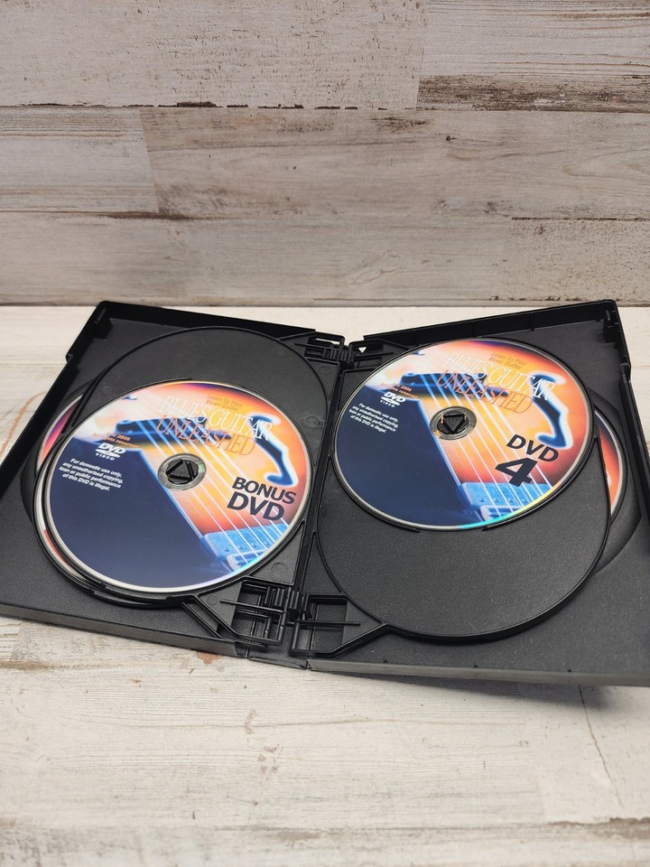 Blues Guitar Unleashed 3 CD & 5 DVD SET Learn to Play Blues Guitar ...