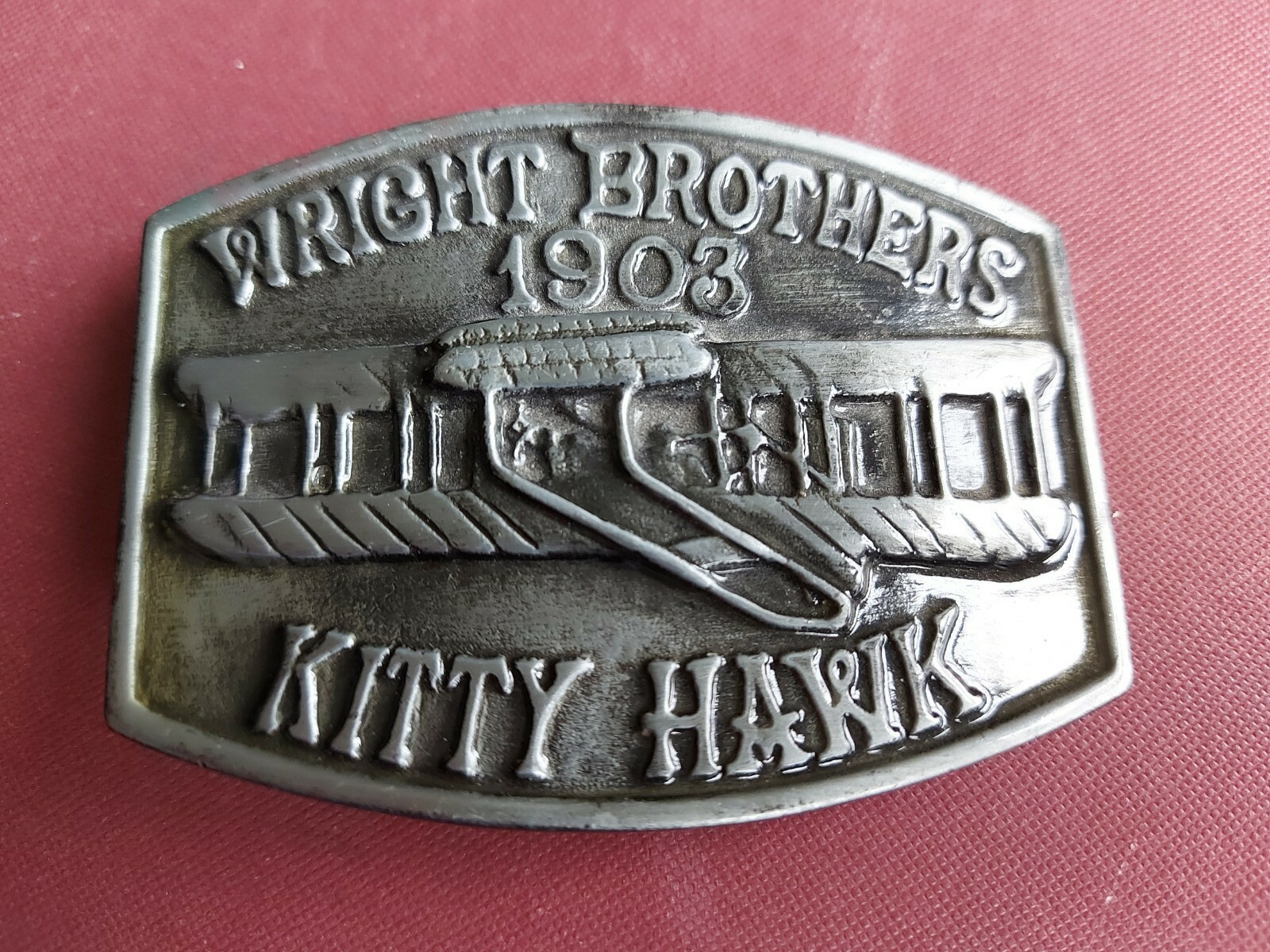 Wright Brothers 1903 Kitty Hawk Belt Buckle New Midla… - Gem