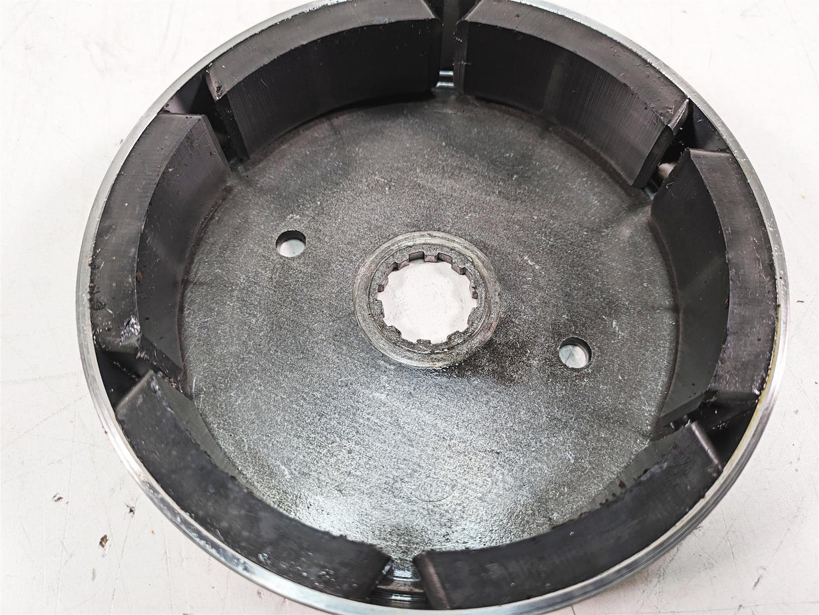 2000 Harley FXSTS Softail Springer Ignition Flywheel Fly Wheel Rotor ...