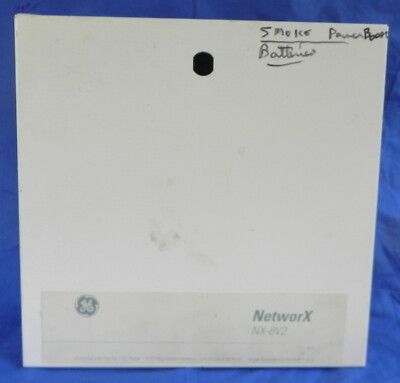 GE NetworX Security System Enclosure Cabinet NX-8V2 + Circuit Board, No ...