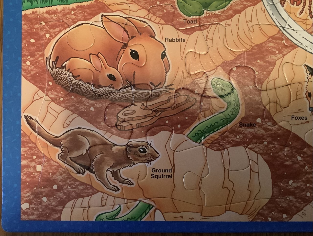 Vintage - Puzzle Patch - 25 Piece Picture Puzzles - UNDERGROUND - 1999 ...